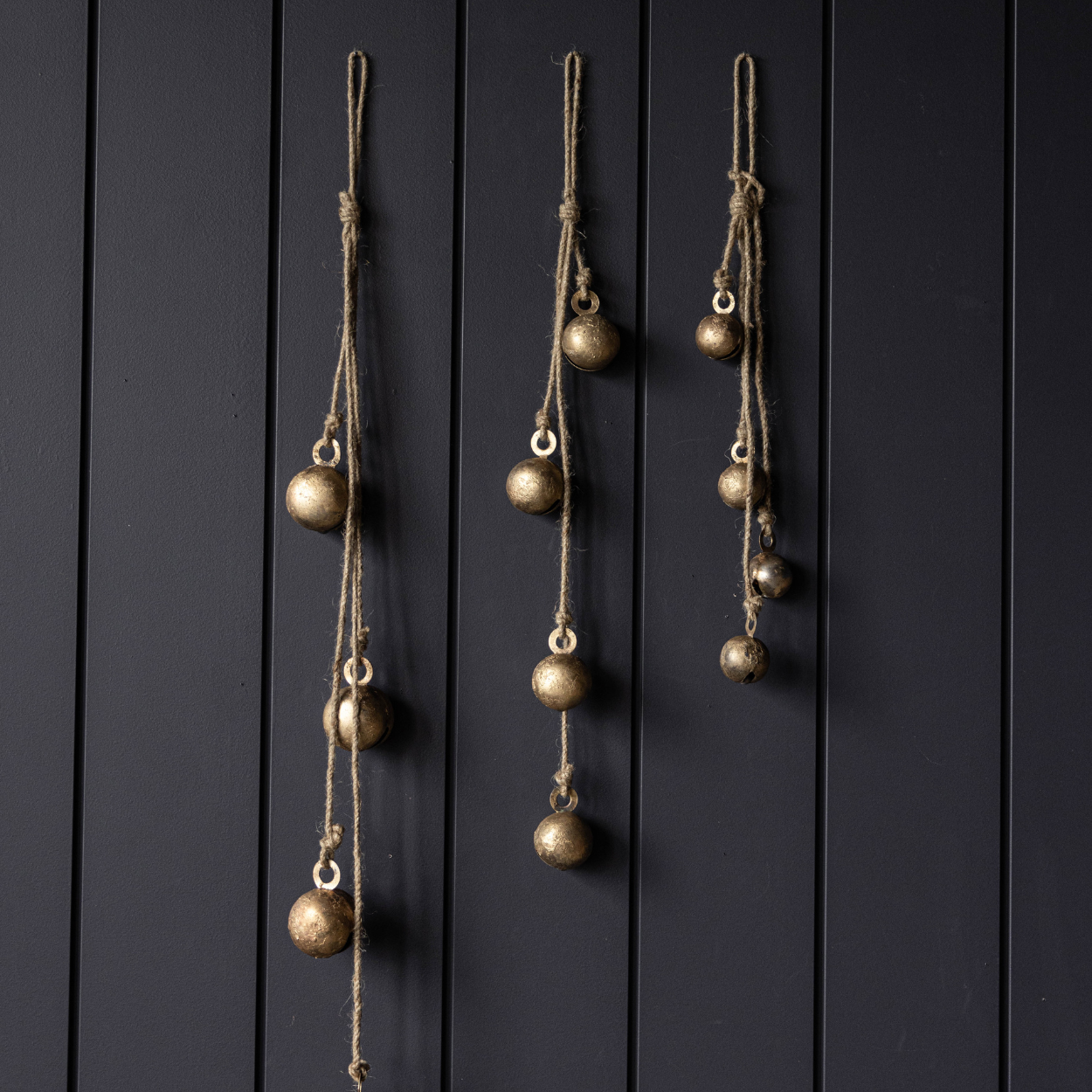 Sphere Brass Bell Cluster| By Luxe B Co.